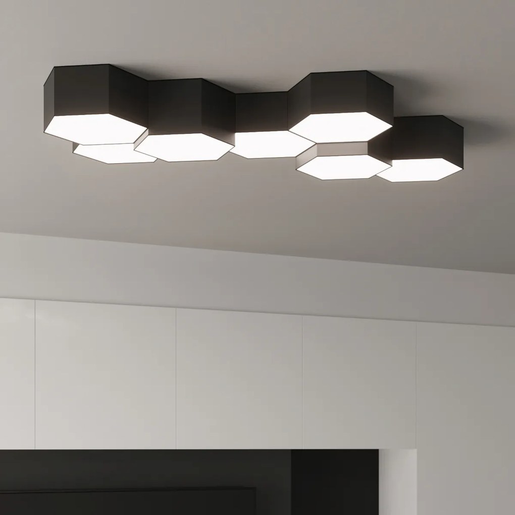 Sollux Lighting Stropní svítidlo SUNDE 13 černé