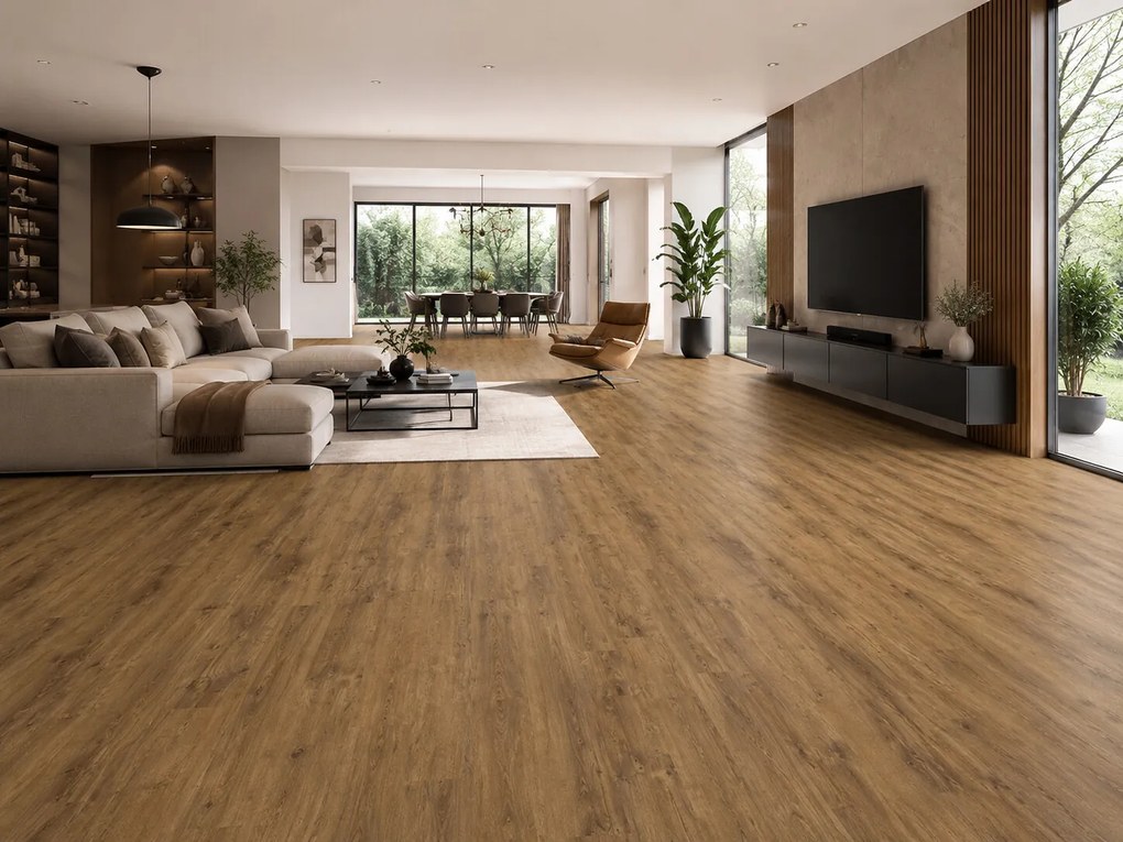 Unilin, TRHÁK: Vinylová podlaha lepená Moduleo Roots 0,55 Galway Oak 87832Q, 1320 x 196 mm