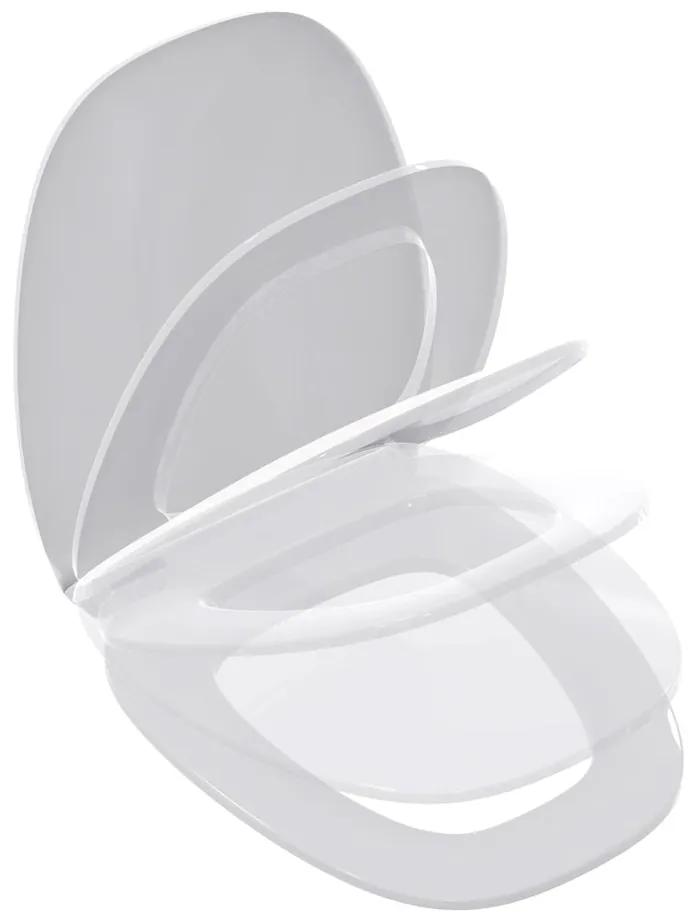 Ideal Standard Dea - Klozetové sedátko ultra ploché Soft-close, Bílá matná, T676783