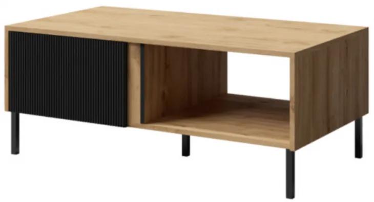 Jurek Konferenční stolek Mia 8 Kombinace barev: věčný dub / černá