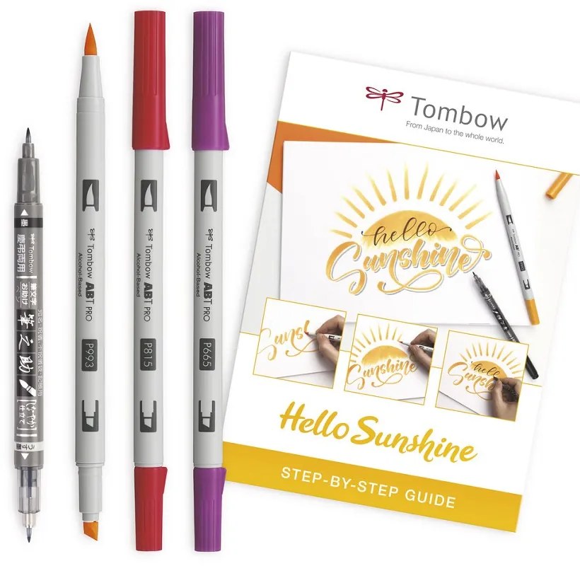 Tombow - sada na lettering Sunny Lettering Set