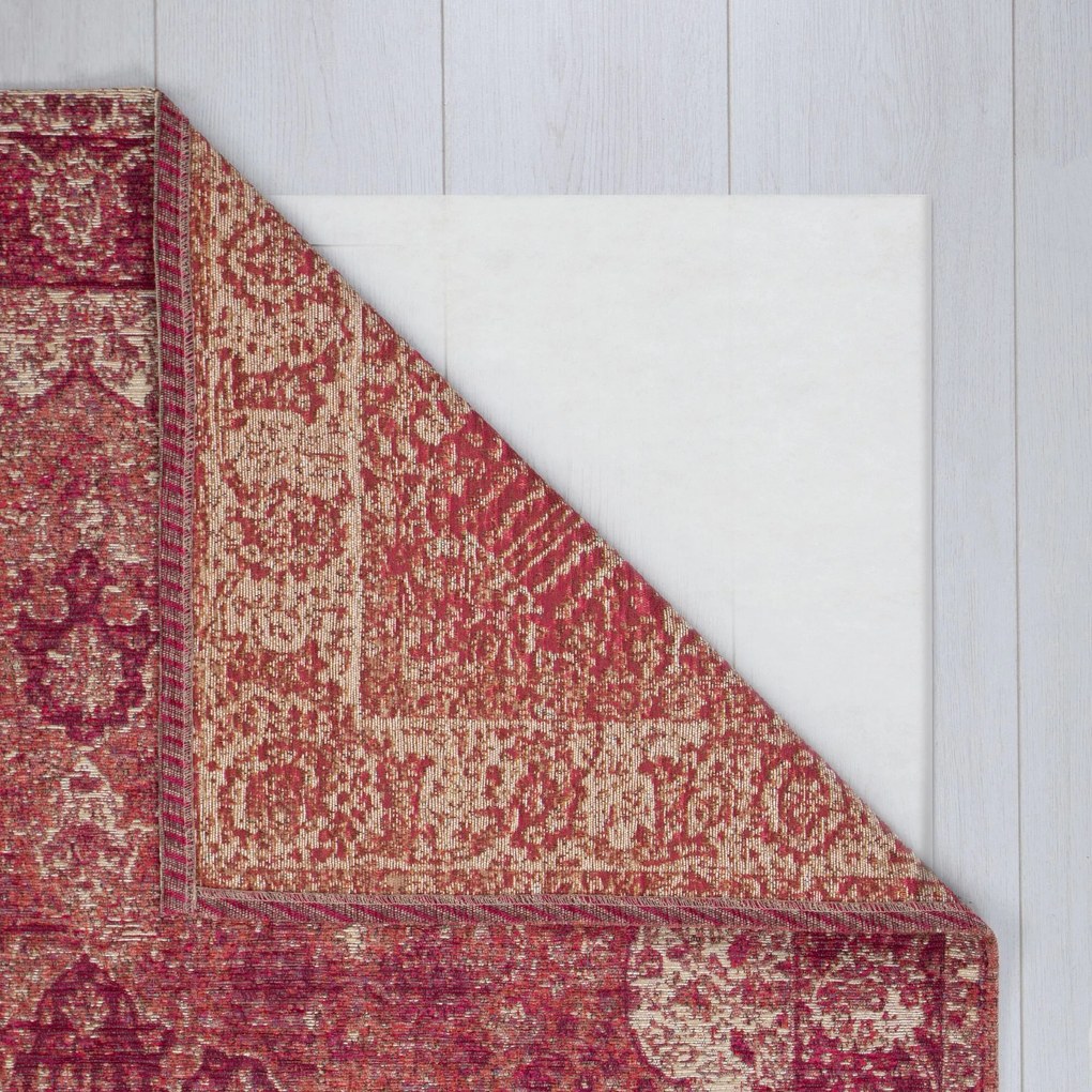 Flair Rugs, Kusový koberec Manhattan Antique Pink, 155x230, růžová, ložnice