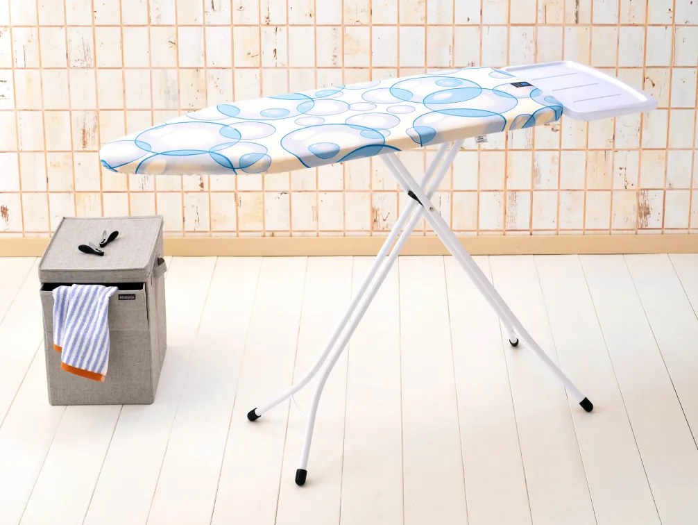Brabantia Žehlicí prkno Bubbles potah PerfectFlow plocha pro parní jednotky 124x45cm