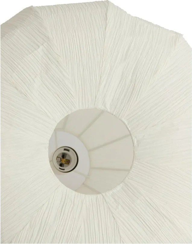 Krémové závěsné svítidlo s papírovým stínidlem ø 10 cm Sarella – Light & Living