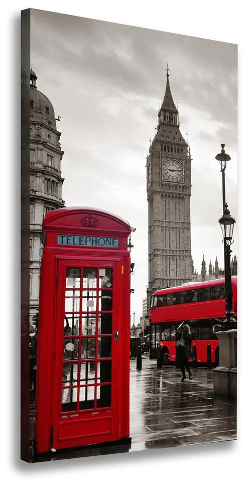 Wallmuralia Foto obraz na plátně Big Ben Londýn 50x100 cm