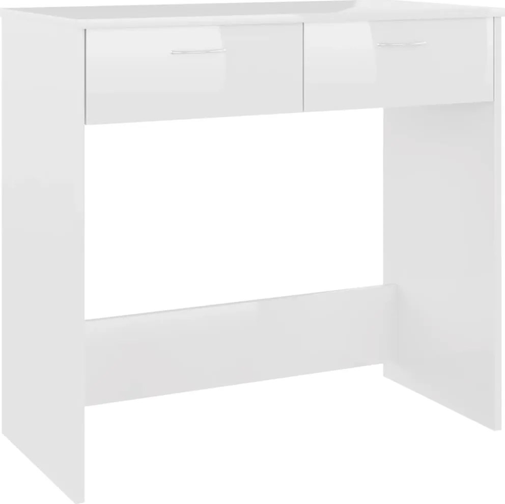 vidaXL Psací stůl 80 x 40 x 75 cm dřevotříska [801356] Barva: Bílá
