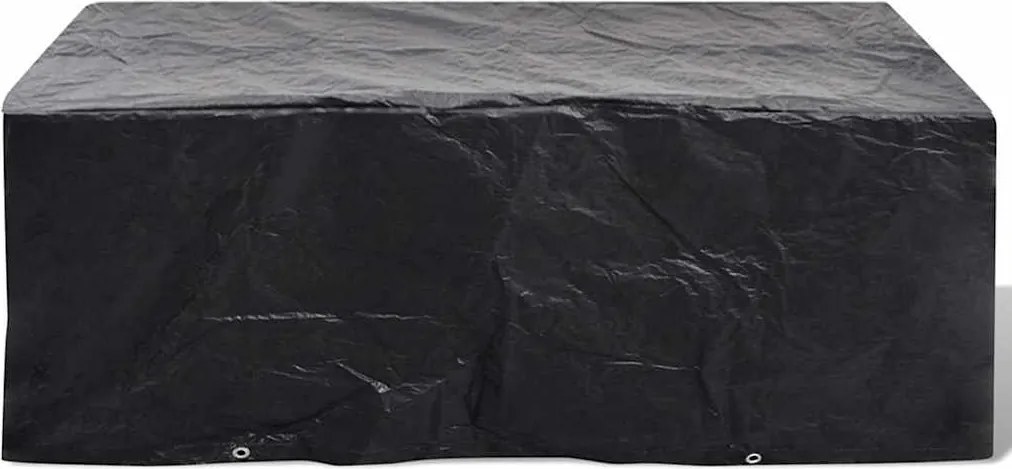 Plachty na zahradní nábytek 2 ks 8 oček 200 x 160 x 70 cm 279125