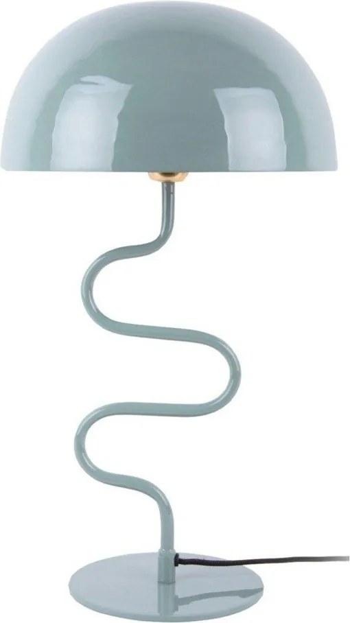 Světle modrá stolní lampa (výška 54 cm) Twist – Leitmotiv