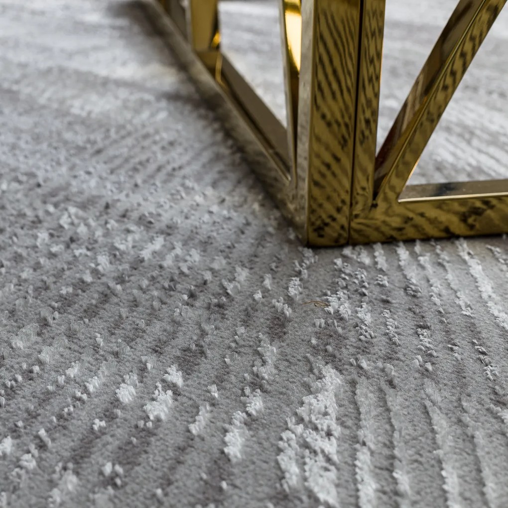 Dywany Łuszczów, Kusový koberec Bliss Z206AZ256 grey, 160x220, šedá, kancelář