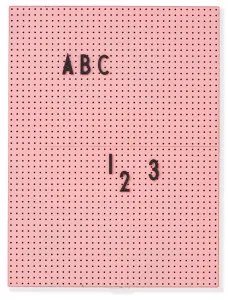 Message board A4, růžová Design Letters