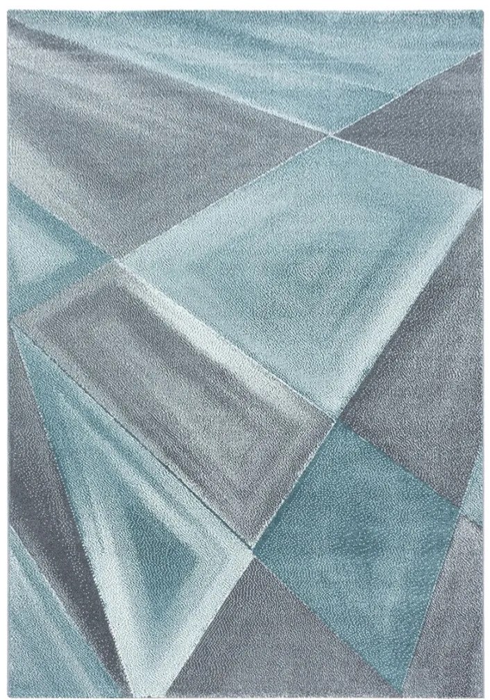Ayyildiz, Kusový koberec Beta 1130 blue, 160x230, modrá, chodba / předsíň