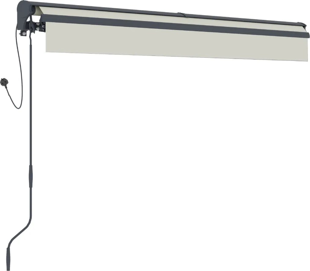 Elektrická markýza BestBerg BBSU-E295BG / 295 x 250 cm / béžová