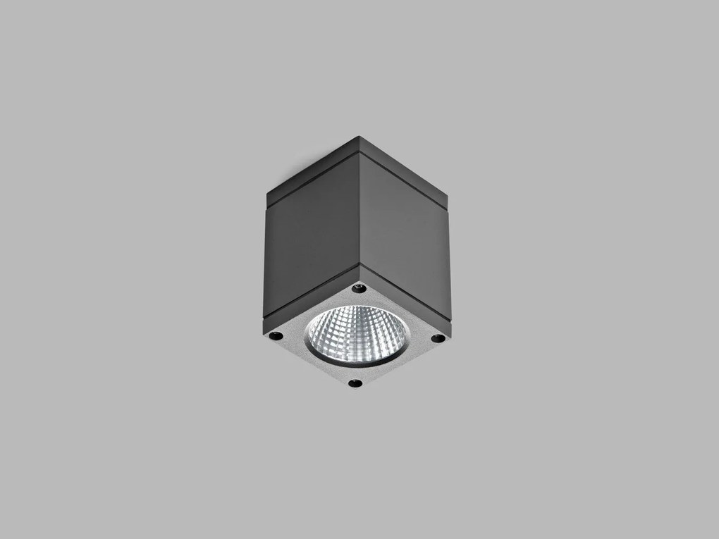 LED2 5130334D LED2 Venkovní stropní svítidlo KUBO, A DALI/PUSH 6W 3000K antracit - LED2 Lighting