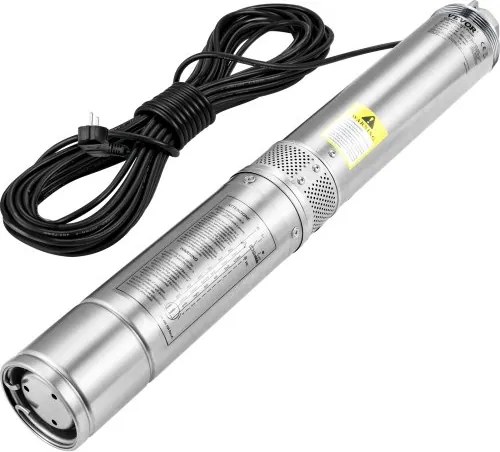 Ponorné čerpadlo do hlubokých studní, 750 W 230 V/50 Hz, 105 l/min 62 m