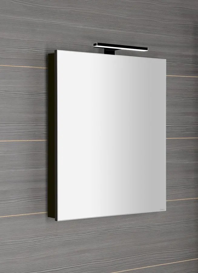 Sapho Sapho, GRETA galerka s LED osvětlením, 60x70x14cm, černá mat, GR065-0035