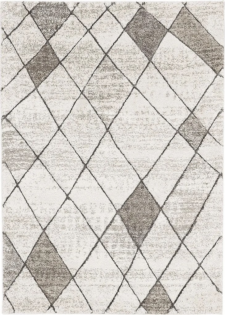 Oriental Weavers, Kusový koberec Castro Carved 4928/NQ2A, 140x200, béžová, kancelář