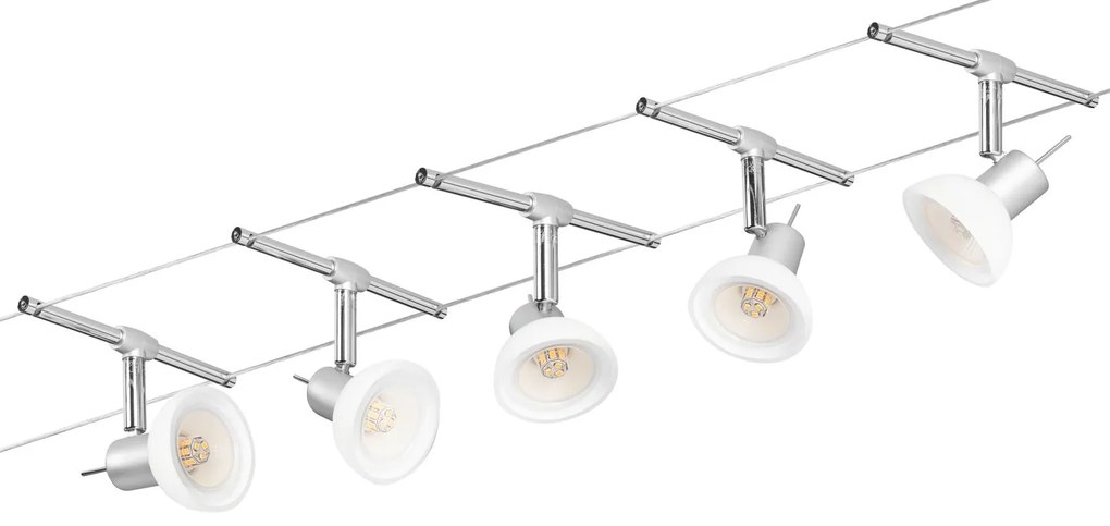 Paulmann 94136 Sheela, lankový systém max 5x10W LED 12V, 500cm