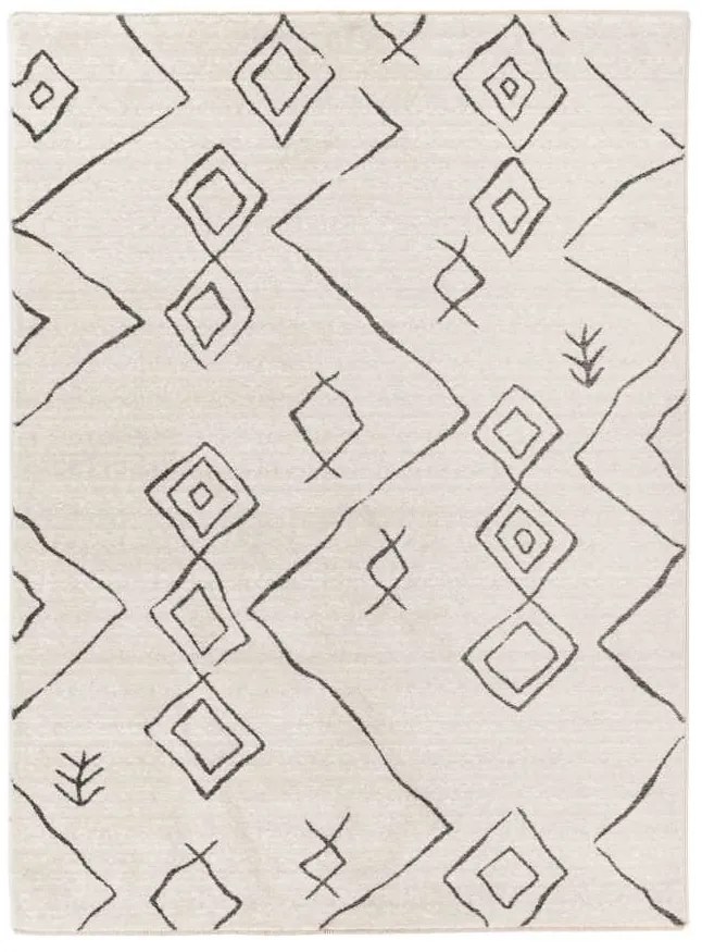 Lalee Kusový koberec Agadir 503 Ivory Rozměr koberce: 120 x 170 cm