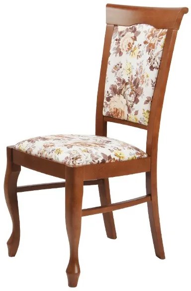 Jídelní dřevěná židle Bradop JIŘINA – čalouněná, na míru
