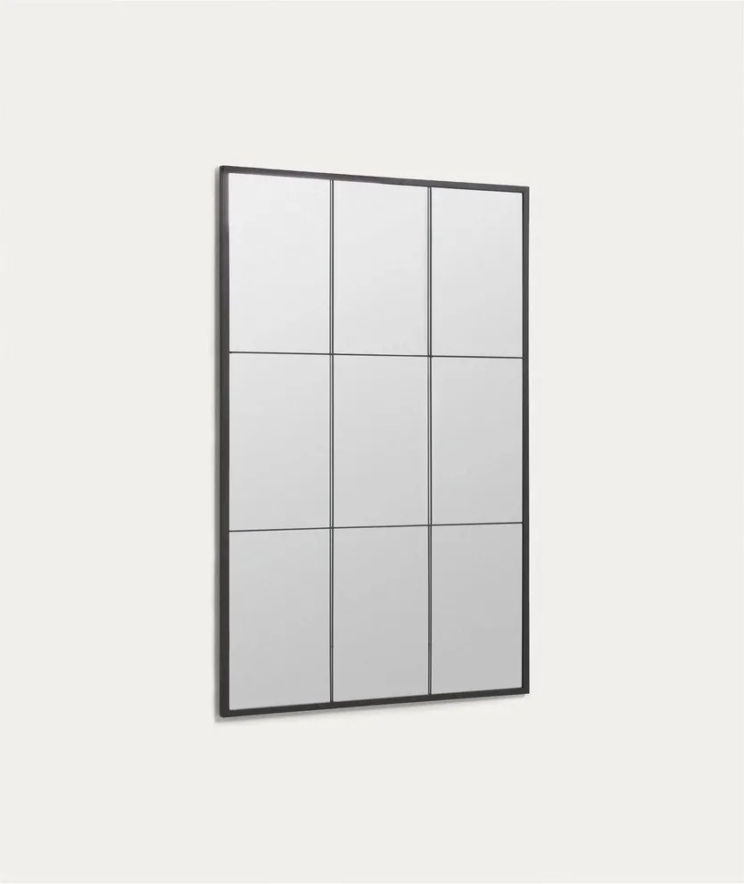 Nástěnné zrcadlo s dřevěným rámem 100x160 cm Ulrica – Kave Home