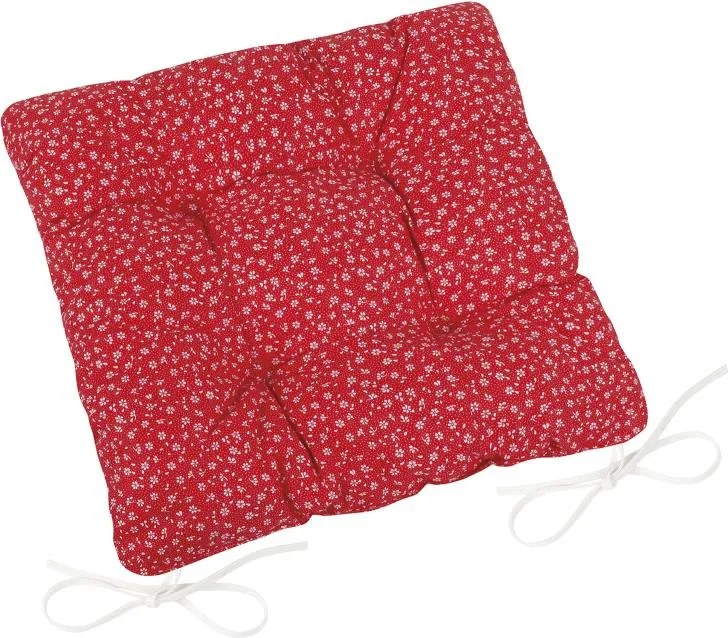 Bellatex Sedák Adéla prošívaný Červená 40x40 cm