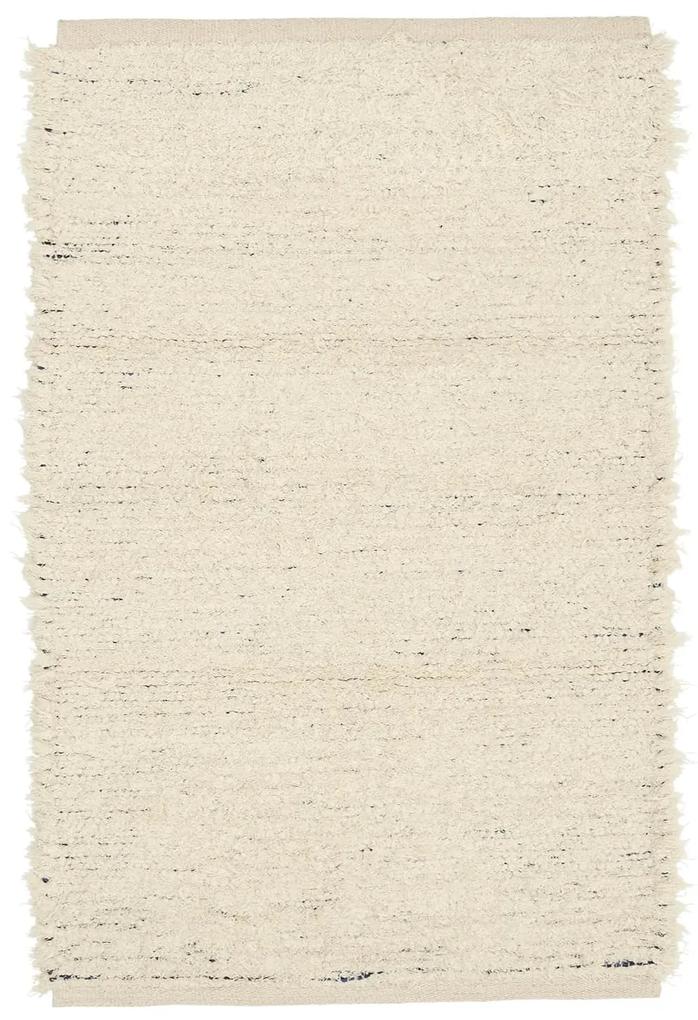 Broste Bavlněný koberec Smilla Off White 60 x 90 cm, krémová barva, textil
