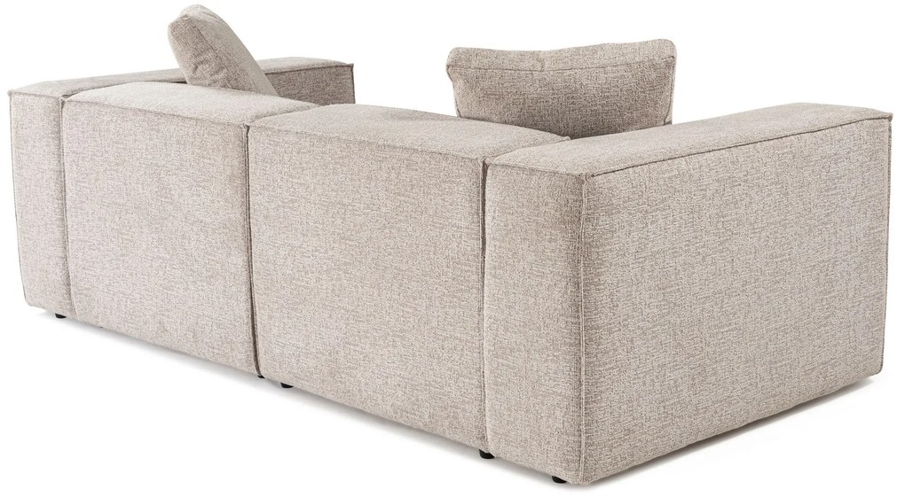 Hanah Home Dvoumístná pohovka LORA mocha 220 cm