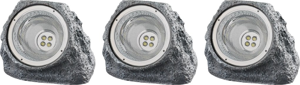 Livarno® Sada solárních LED svítidel, 3dílná/6dílná (3 kusy)