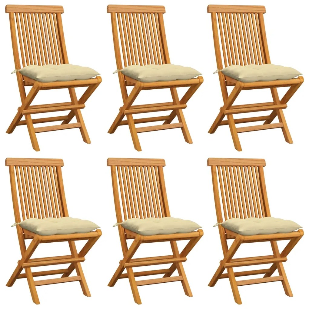 Zahradní židle s antracitovými poduškami 8 ks masivní teak