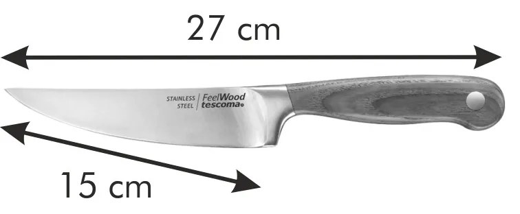 TESCOMA Nůž porcovací FEELWOOD 15 cm