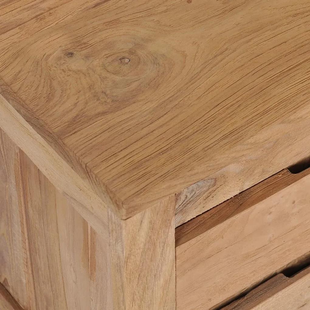vidaXL TV stolek 115x30x40 cm masivní teakové dřevo [282846]