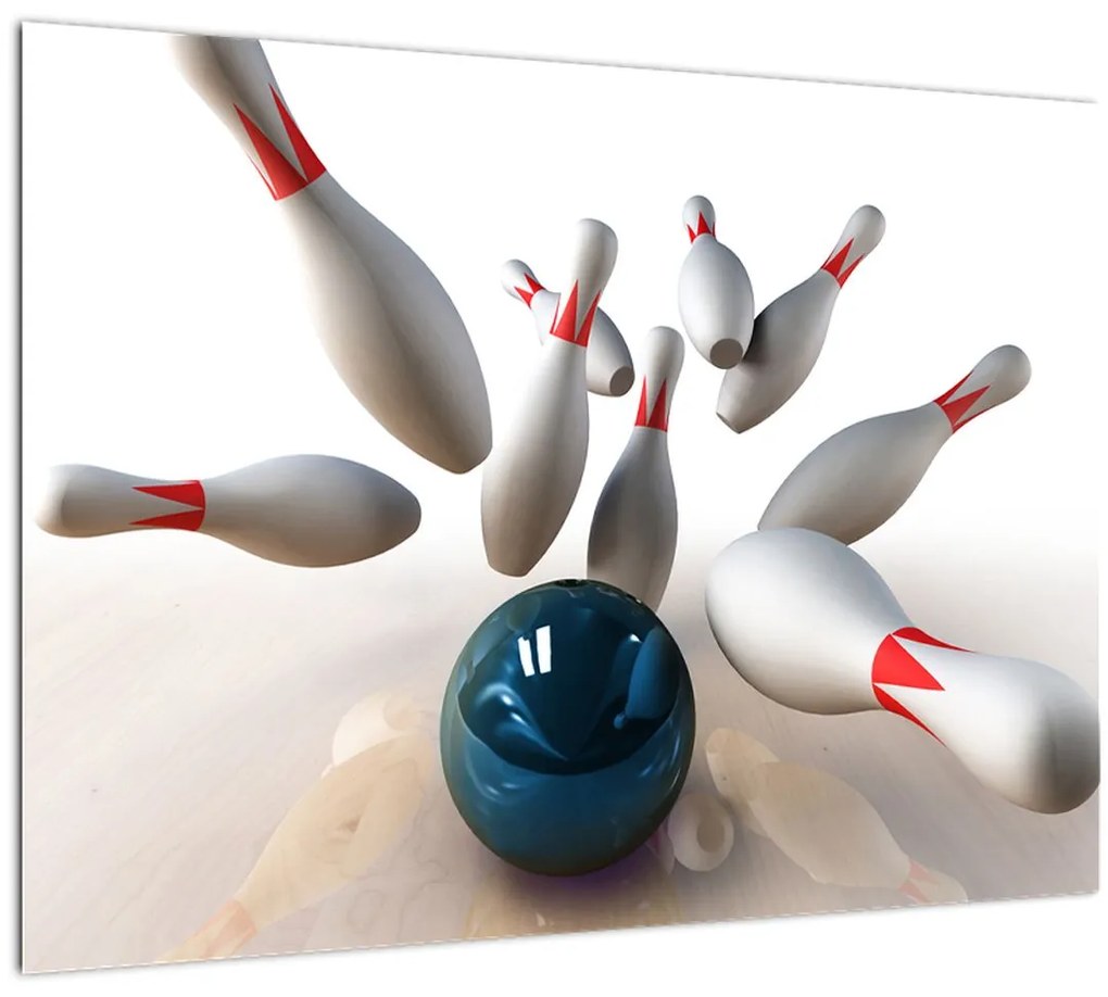 Obraz - Bowling (70x50 cm)