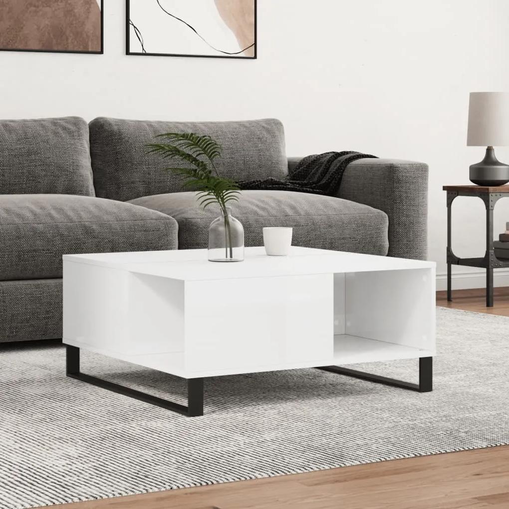vidaXL Konferenční stolek 80x80x36,5 cm kompozitní dřevo [830790] Barva: Betonová šedá