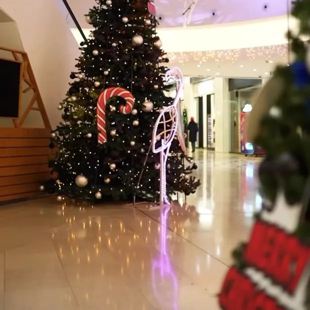 Easy Fix světelná LED hadice venkovní, 50 m, růžová, 1500 diod, čirý kabel, IP44, cívka