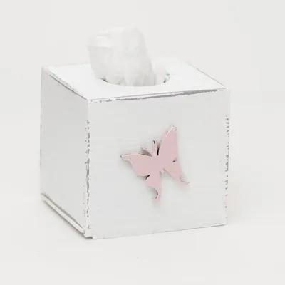 Krabička na kapesníky - Motýl růžový 948 | BIANO