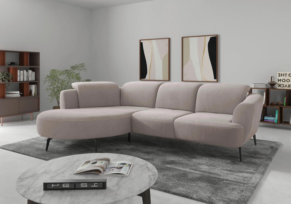 XXXLutz ROHOVÁ SEDAČKA, textil, šedobéžová Sit & More - Sedací soupravy - 000144018515