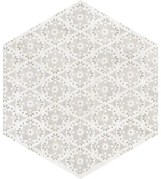 EBS Alpha dlažba 25,8x29 hexagon mix perla 1 m2