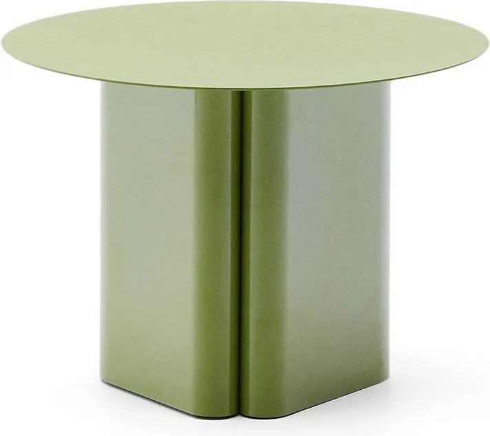 Kovový kulatý odkládací stolek ø 55 cm Arvin – Kave Home