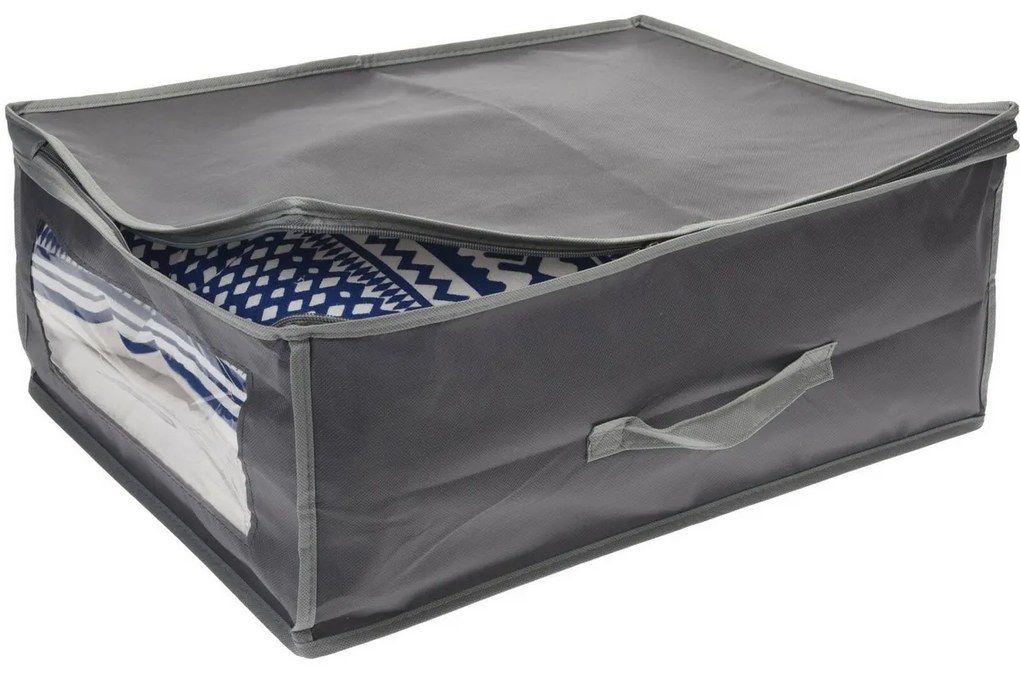 Storage Solutions Obal na deku 50 x 38 x 20 cm, tmavě šedá