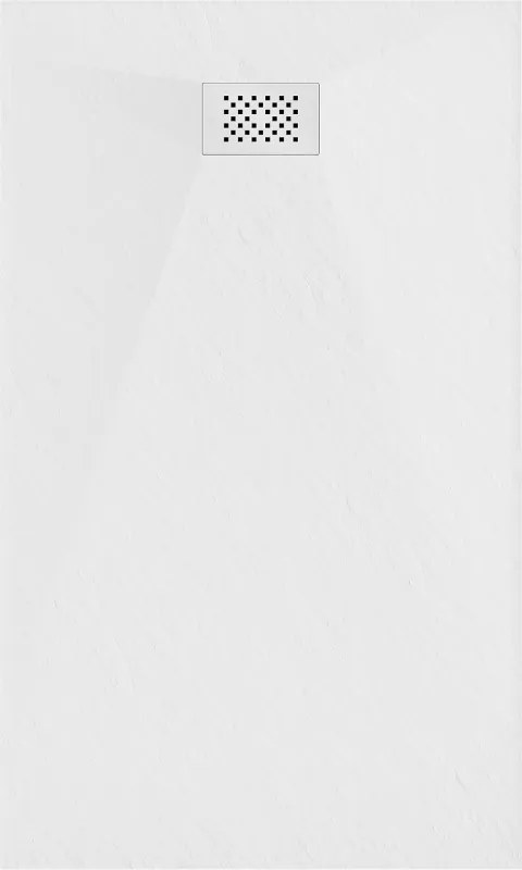 Mexen Hugo, obdélníková sprchová vanička SMC 150 x 90 cm, bílá, bílá krytka, 42109015-W