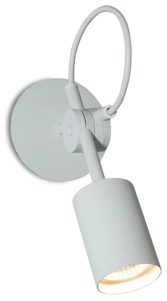 Light for home - Bodové svítidlo 50011 "GLAZE", 1x35W, GU10, Bílá