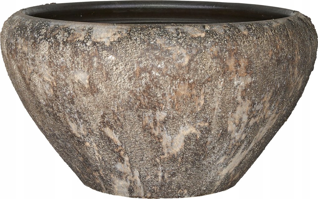 Květináč Hnědý 20x35 cm Obal Na Květináč Planter Béžový