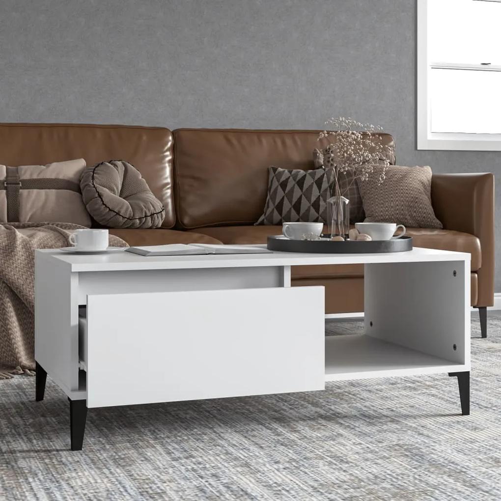 vidaXL Konferenční stolek 90x50x36,5 cm kompozitní dřevo [821059] Barva: šedá sonoma