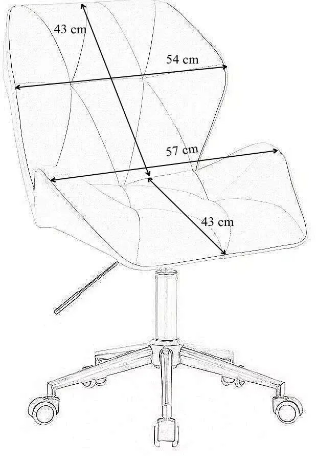 LuxuryForm DESIGN Židle MILANO MAX VELUR na zlatém talíři - modrá