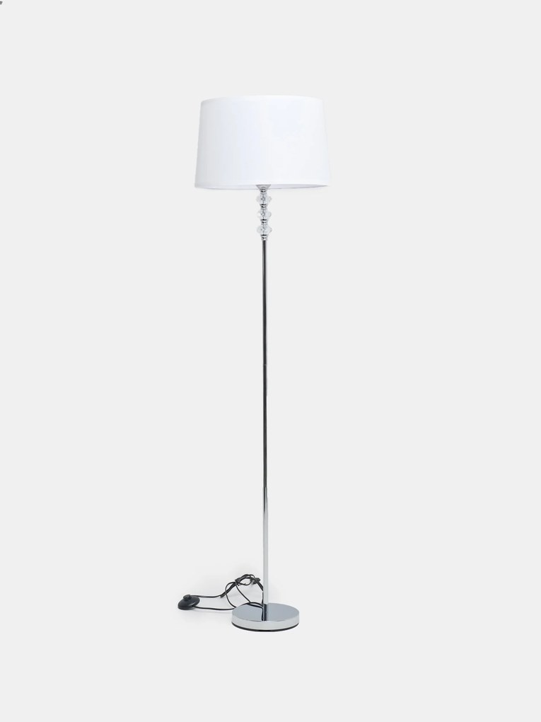 Sinsay - Stojací lampa s krystaly - sříbrná