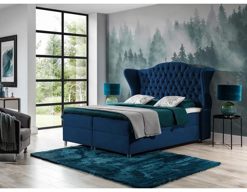 Kontinentální postel Limpopo, Rozměr postele: 140 x 200 cm, Barva:: Kronos 19