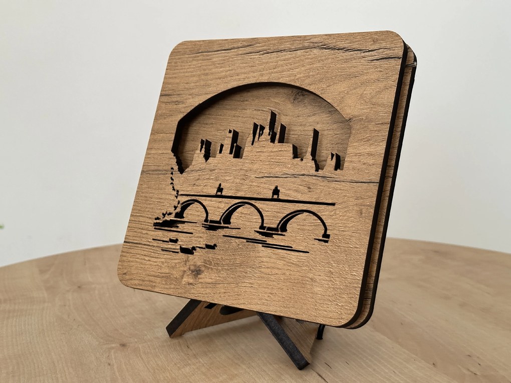 Li-Go "Hradčany" lampa 19x19cm provedení povrchu: černá s patinou