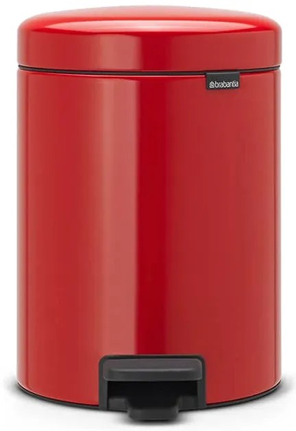 Brabantia Pedálový koš NewIcon 5L zářivě červená