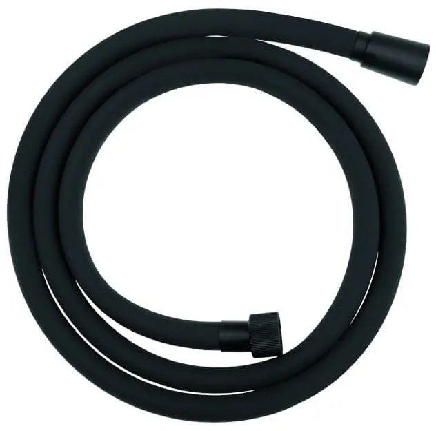 Laveo Pretto, silikonová sprchová hadice 150 cm, černá, LAV-CRP_74PD