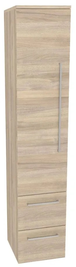 Mereo Mereo, Bino, koupelnová skříňka vysoká 163 cm, levá, Multidecor, CN697BLE1